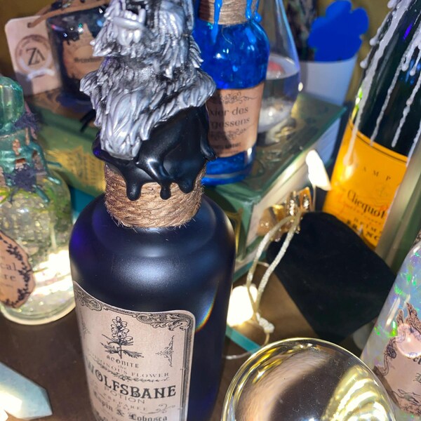 Poison Apple Potion Magic Apothecary Herbology Glass Bottle Prop does ...