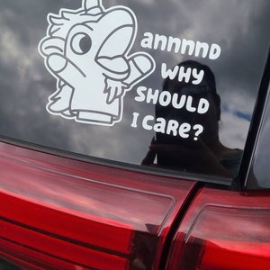 Bluey Unicorse Decal Car Sticker - Etsy