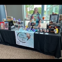 Custom Tent Banner for Trade Show craft Show or Event Front of Tent ...