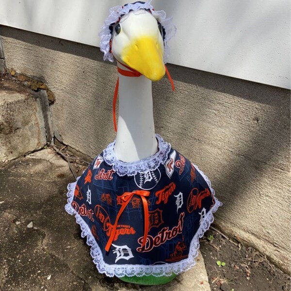 Mlb/detroit Tigers Goose Dress/baseball Goose Clothes/concrete Goose ...