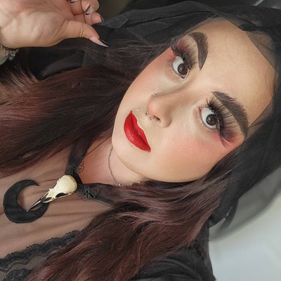 Crop Top Isabelle Victorian Gothic Top Dark Goth Lace - Etsy