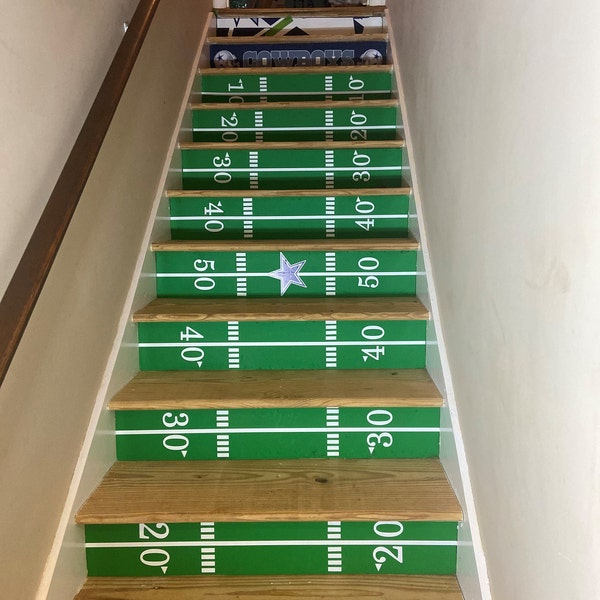 Football Field Yardline Decals Removable Vinyl 2088 - Etsy