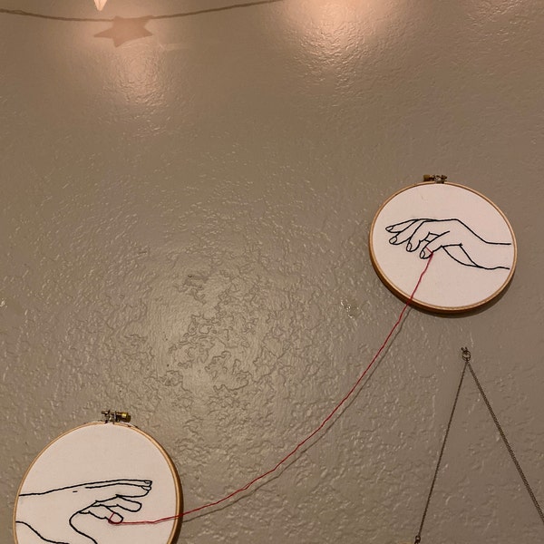 Magic Hand Embroidery. Modern Embroidery. Embroidery Hoop Art ...