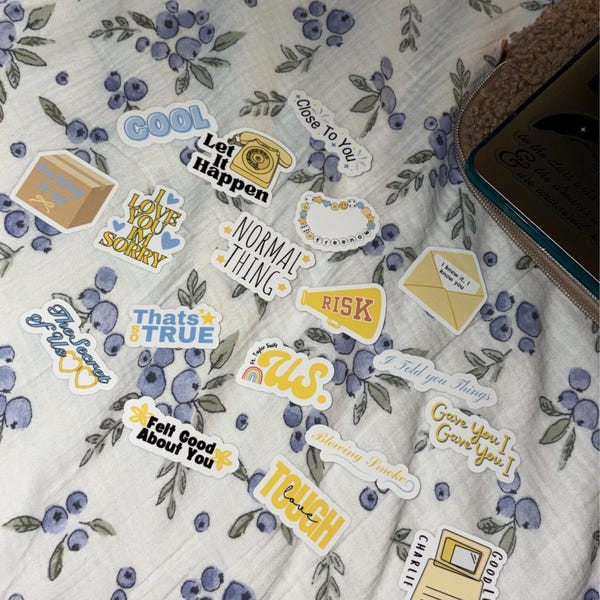 Tate Inspired Sticker Pack - Etsy