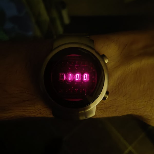 Morse Code Sound and Morse Code LED Blinking Watch Custom Your Radio Ham Call Sign or Custom ...