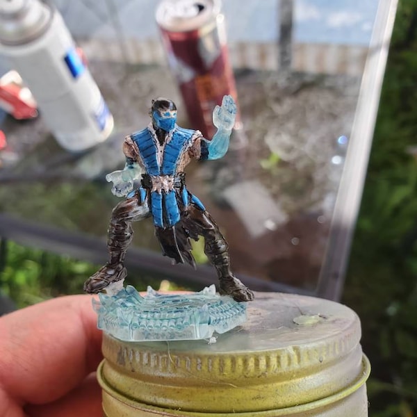 Glacial Ninja - Dragun Studios - 28mm / 32mm / 36mm / 100mm - Etsy