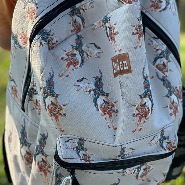 Personalized Western Backpack, Western Backpack, School Backpack ...