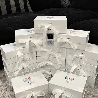 Pale Blue Gift Box Light Blue Magnetic Gift Box Various - Etsy UK