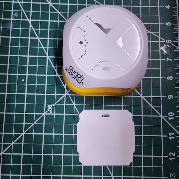 Anysize Elegant Tag Maker Punch - Etsy