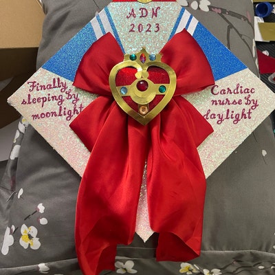 Sailor Moon Graduation Cap Tutorial - Etsy