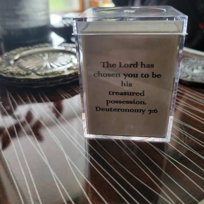 Box of Blessings 200 Scripture Cards Encouragement Bible Verse Cards ...