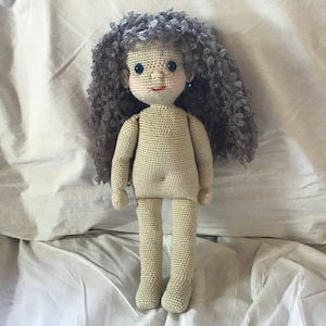 Mari Crochet Doll Pattern PDF full Body and Outfit Tutorial - Etsy