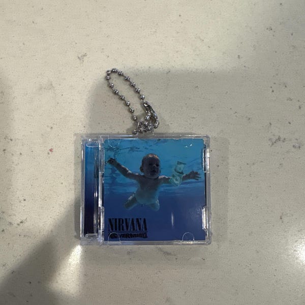 Custom Mini Album CD Keychain With NFC Play Your Favorite Music ...