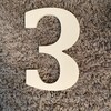 3 Sign Photo Prop for Third Birthday Photo Shoot for Kids - Wooden ...