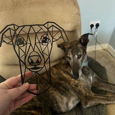 Geometric Rottweiler Dog Pet Wall Art Decor Hanging Decoration 3D ...