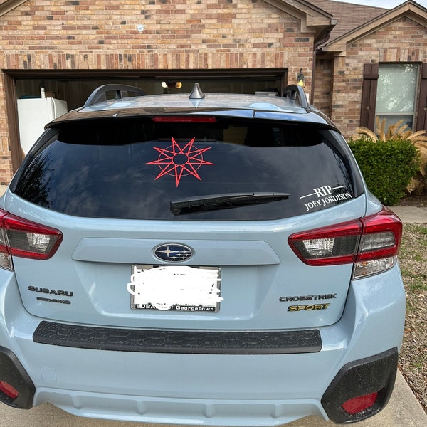 Slipknot Nine-pointed Star Vinyl Decal - Etsy