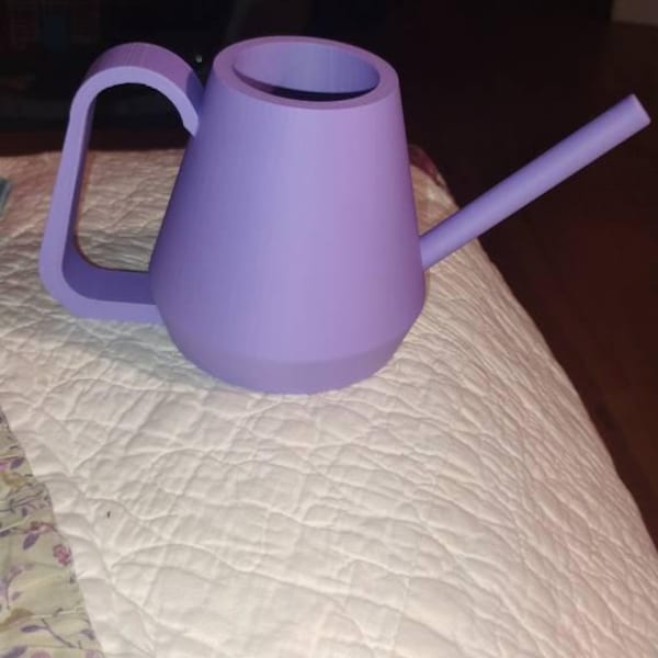 Sleek Retro Vibe Watering Can - 3D Printed in Multiple Colors and Sizes ...