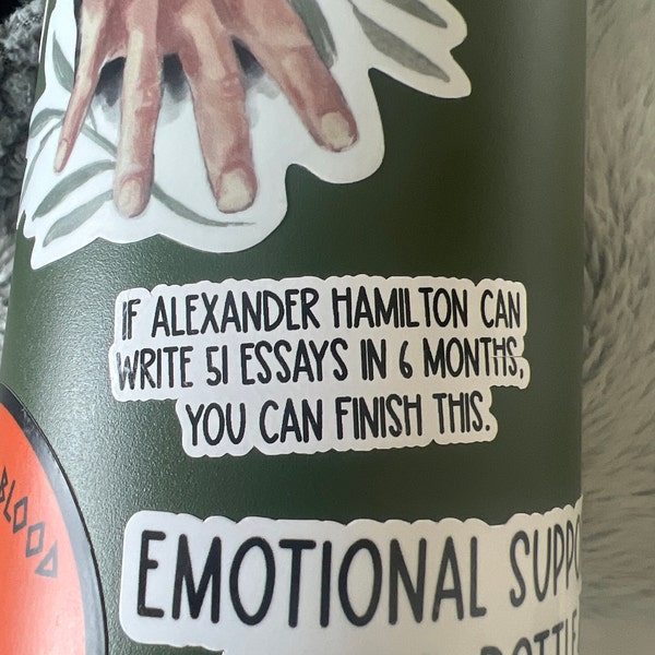 Alexander Hamilton History Sticker, History Sticker, Essays Sticker ...