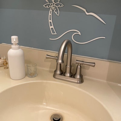 Wave Wall Decor Ocean Wave Decor Ocean Wall Art Nautical Home Decor ...