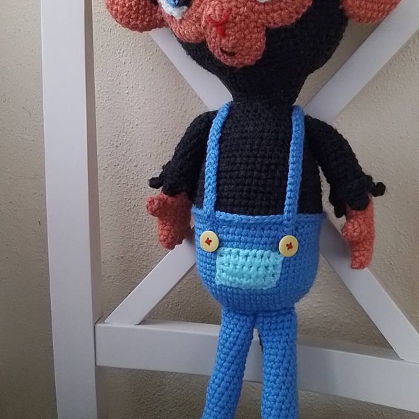 Ava Doll Crochet Pattern PDF File Ava From Dave and Ava Cartoons ...