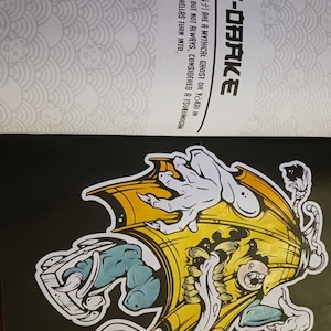 Chochin Obake Yokai Foil Art Print - Etsy