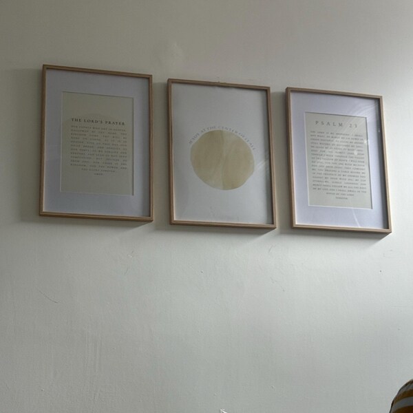 Set of 3 Hymn Collection Printable Wall Art | Digital Download | Modern ...