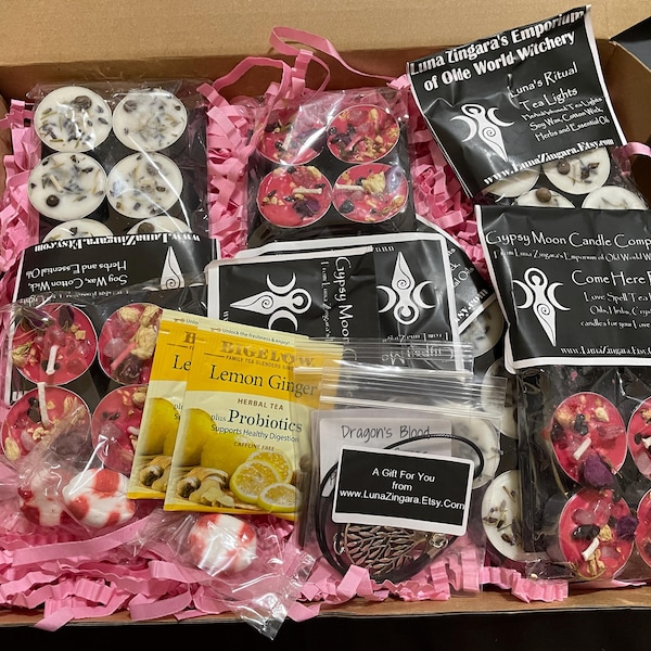 Love Spell Tea Lights... Herbal Infused Tea Lights, Love Spell Candles ...