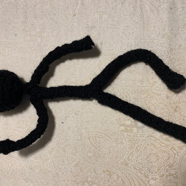 Unique Bendable Little Stickman Crochet Amigurumi PATTERN - Crochet ...