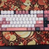 Strawberry Mochi Daifuku Keycap Set 129 Piece Cherry Profile PBT Subdye ...