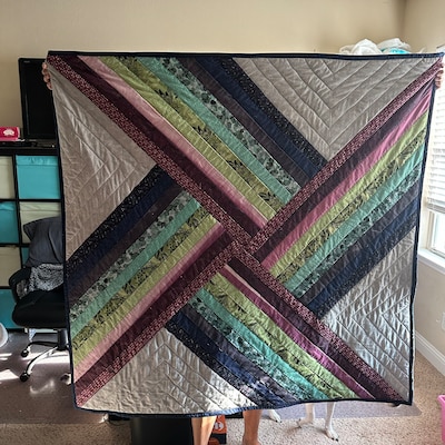 Modern Fans Quilt Pattern PDF Download Sew Curves for the First Time ...