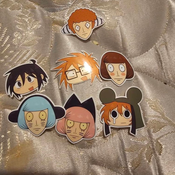 Ranfren Stickers Chibi Laminated Stickers - Etsy