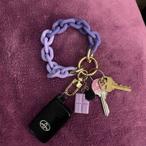 TRENDY Y2k Colorful Beaded Keyring Y2k Keychains Bag - Etsy