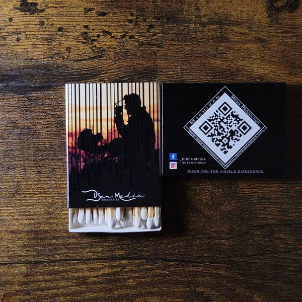 Business Matchboxes - Logo Matches - Custom Matchbooks - Etsy Canada