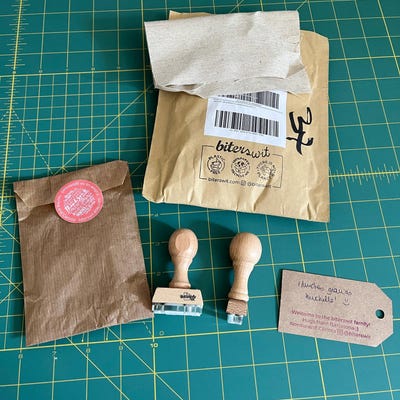 Stamp for Garment Tags With Fiber Content and Care Instructions, Size ...
