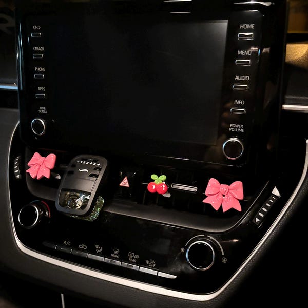 Red Ladybug Car Vent Clips, Insect Car Accessory for New Car, Cute Car ...