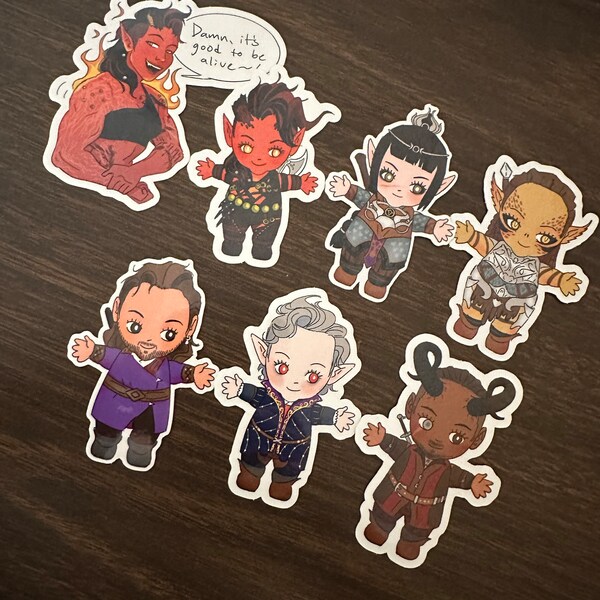 Gideon the Ninth 3"x3" Six Sticker Bundle - Etsy