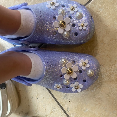 Cute Cartoon Shoe Buckles Set With Chain,crystal Animal Shoe Charms ...