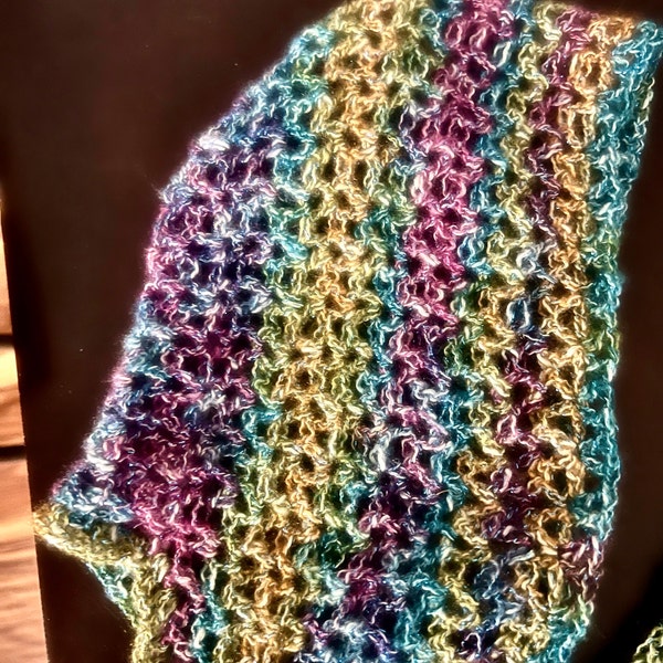 Luxe Hooded Scarf Crochet PATTERN PDF - Jayda Institches - Etsy