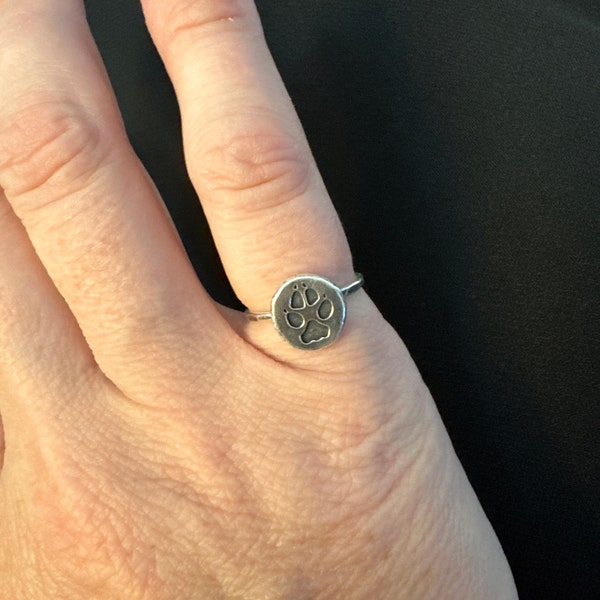 Wolf Ring - Viking Ring for Women - Spirit Animal - Silver Stacking ...