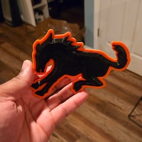 Two Color Set of Ford Bronco skeleton Emblems and Badges / Calling All ...