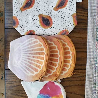 Mermaid Magic Coin Purse, Fish Shaped Small Zipper Pouches, Accessory ...