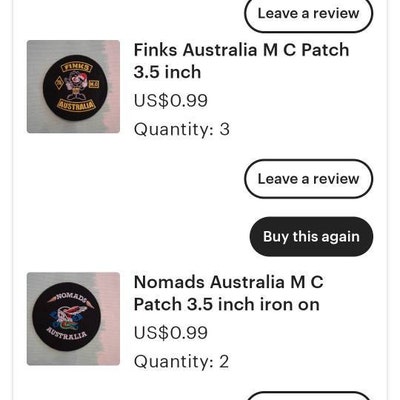 Mongol's M C Front Patch Set - Etsy