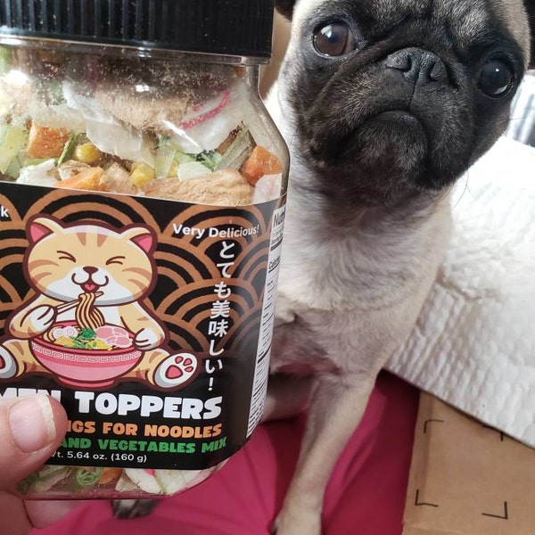 Ramen Toppers - Dried Chashu Pork And/or Vegetable Mix for Ramen ...