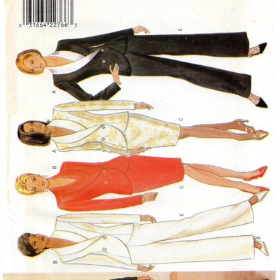 8235 UNCUT Mccalls Vintage SEWING Pattern Miss Semi Fitted V - Etsy