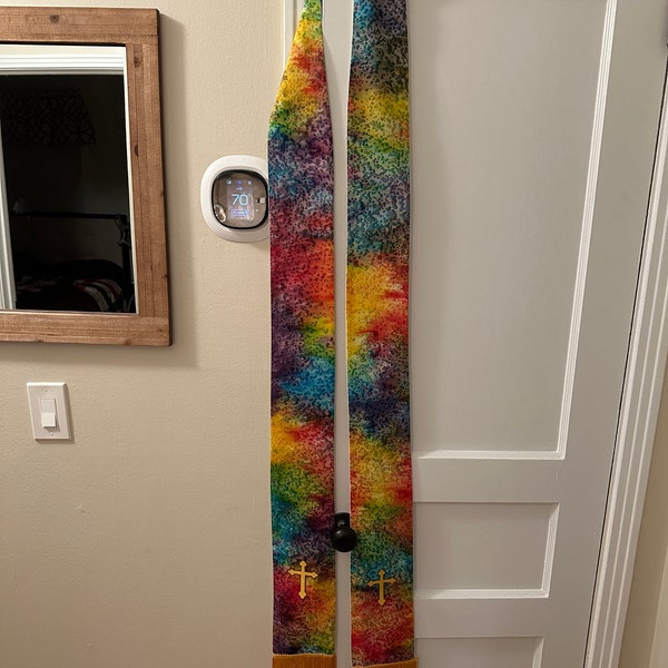 PDF Download--printable Tapered Clergy Stole Pattern and Instructions ...