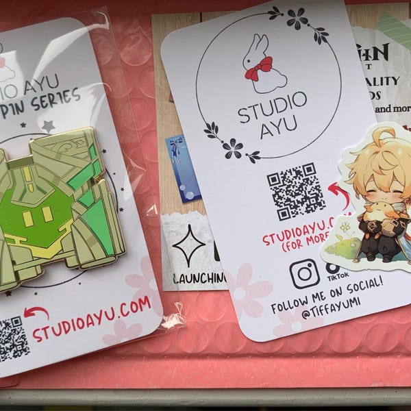 Kaveh Mehrak Enamel Pin - Genshin Impact - Etsy