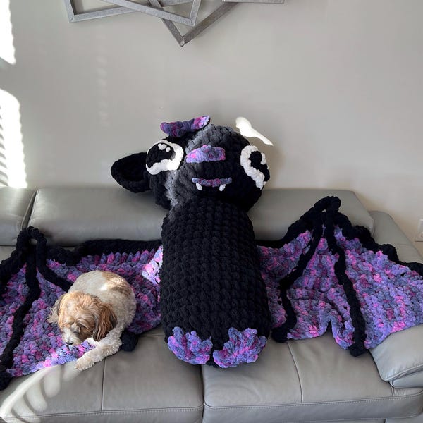 Giant Bat Crochet *pattern* - Etsy