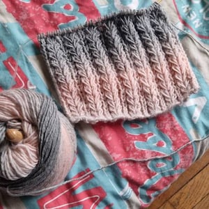 KNITTING PATTERN Scarf Knitting Pattern, Warm Wrap Scarf Knit Pattern ...