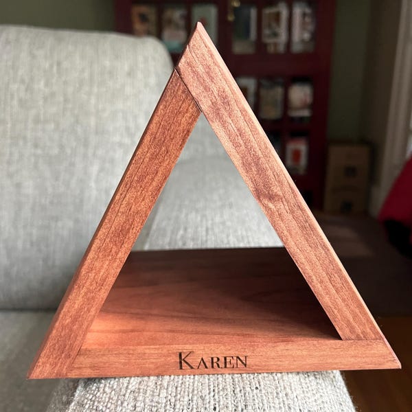 Wooden Bookmark / Book Stand - Etsy