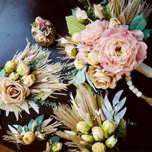 72 Mini Rose Garland Artificial Flower Garland Hanging Vine Wall ...